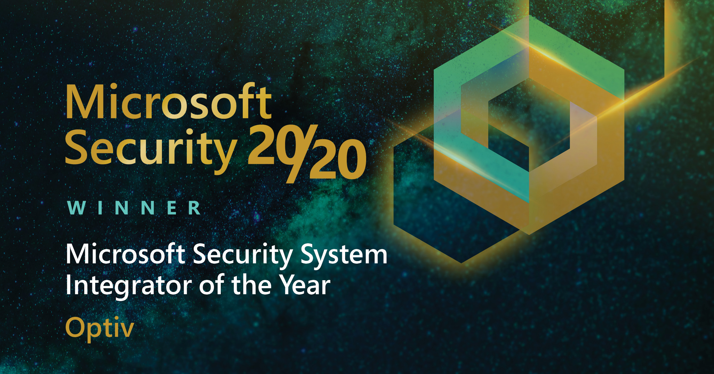 Optiv Named Microsoft Security System Integrator of the Year | Optiv Optiv Named Microsoft Security System Integrator of the Year | Optiv